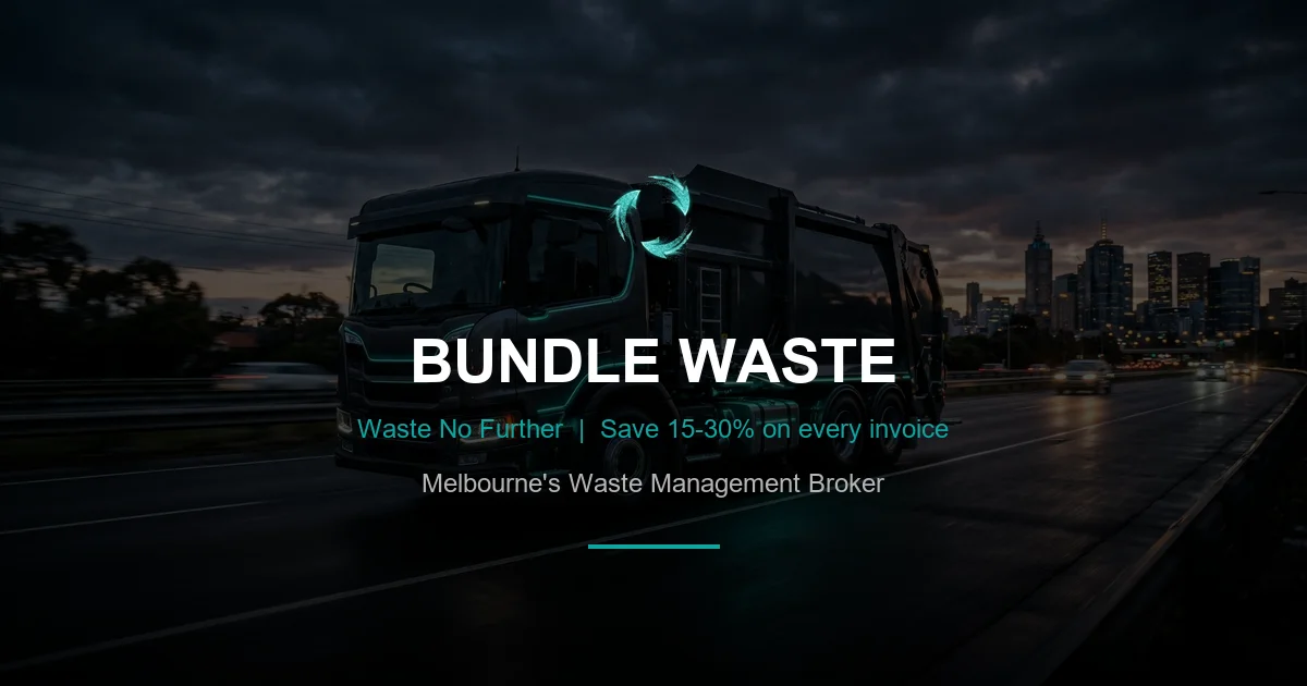 Bundle Waste | Waste No Further — Melbourne's Waste Management Partner